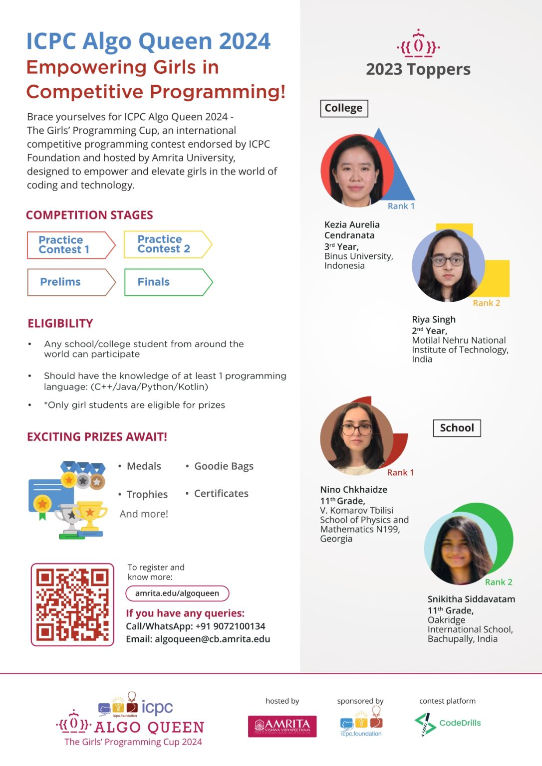 Shibi Anand on LinkedIn: #coding #icpc #algoqueen #amrita Shibi Anand on LinkedIn: #coding #icpc #algoqueen #amrita