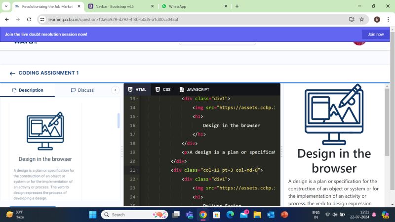 Keerthi Balu on LinkedIn: #day #ccbp #css #html #boostrap #flexbox ... Keerthi Balu on LinkedIn: #day #ccbp #css #html #boostrap #flexbox ...