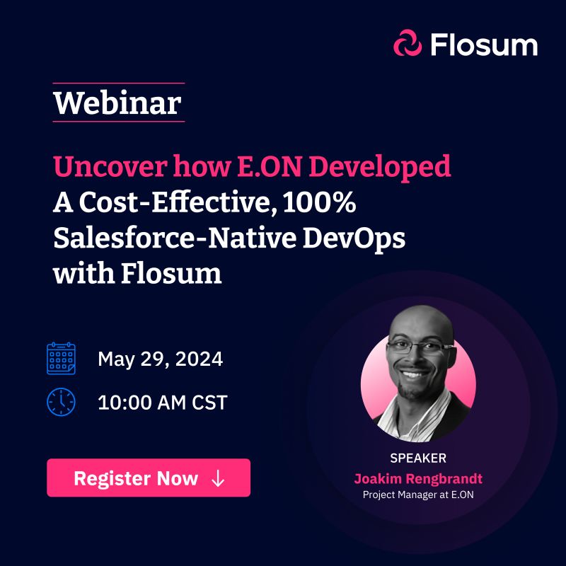 Flosum on LinkedIn: #devops #salesforce Flosum on LinkedIn: #devops #salesforce