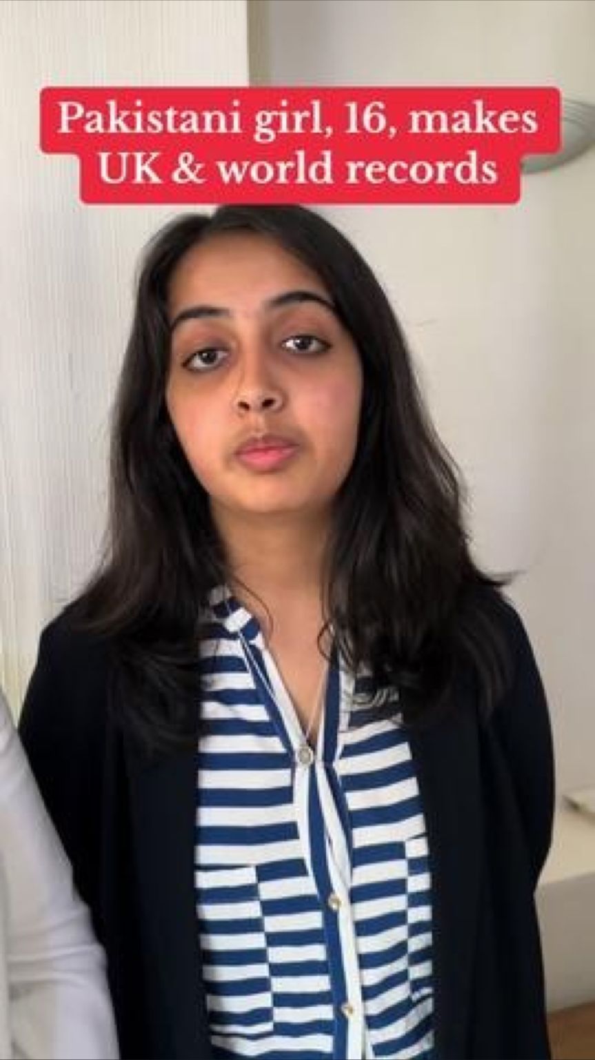 Yasar Shafiq on LinkedIn: LONDON: Mahnoor Cheema, a 16-year-old ... Yasar Shafiq on LinkedIn: LONDON: Mahnoor Cheema, a 16-year-old ...