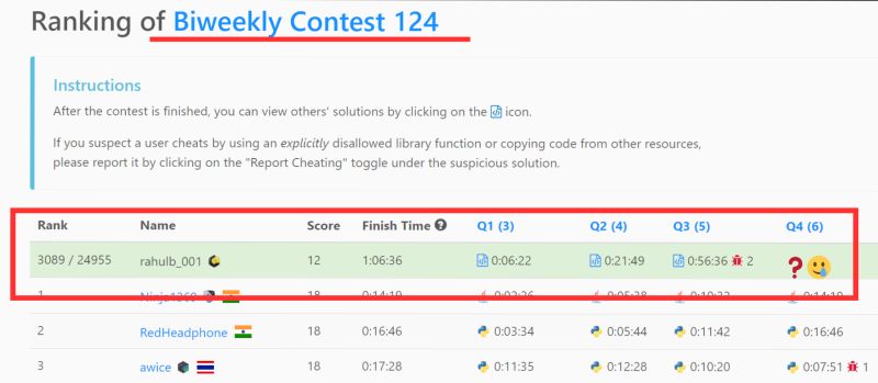 Rahul Bisht on LinkedIn: #leetcode #leetcode #contest #dsa # ... Rahul Bisht on LinkedIn: #leetcode #leetcode #contest #dsa # ...