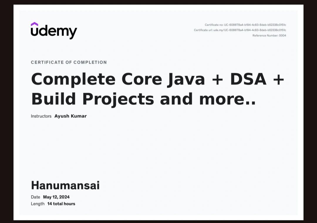 V Hanumansai on LinkedIn: #java #datastructures #algorithms # ... V Hanumansai on LinkedIn: #java #datastructures #algorithms # ...