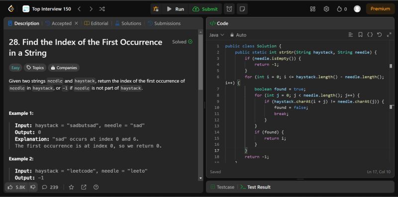 SAMEER DEVNATH on LinkedIn: #leetcode #28problem #problemsolving # ... SAMEER DEVNATH on LinkedIn: #leetcode #28problem #problemsolving # ...