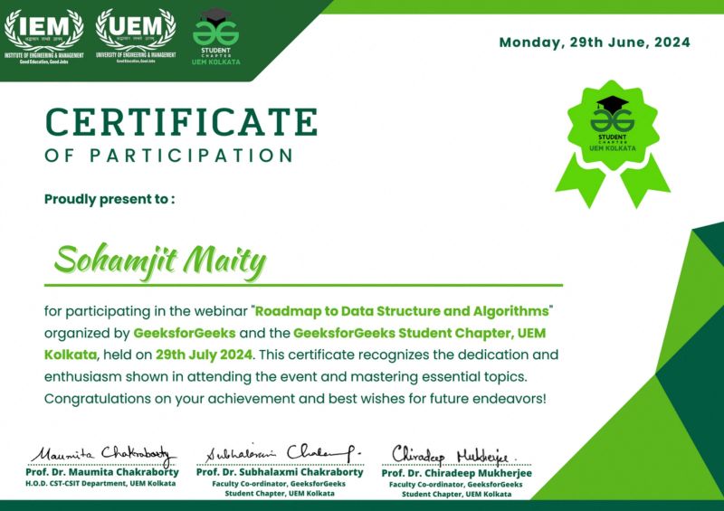 Sohamjit Maity on LinkedIn: #learning #webinar #datastructures # ... Sohamjit Maity on LinkedIn: #learning #webinar #datastructures # ...