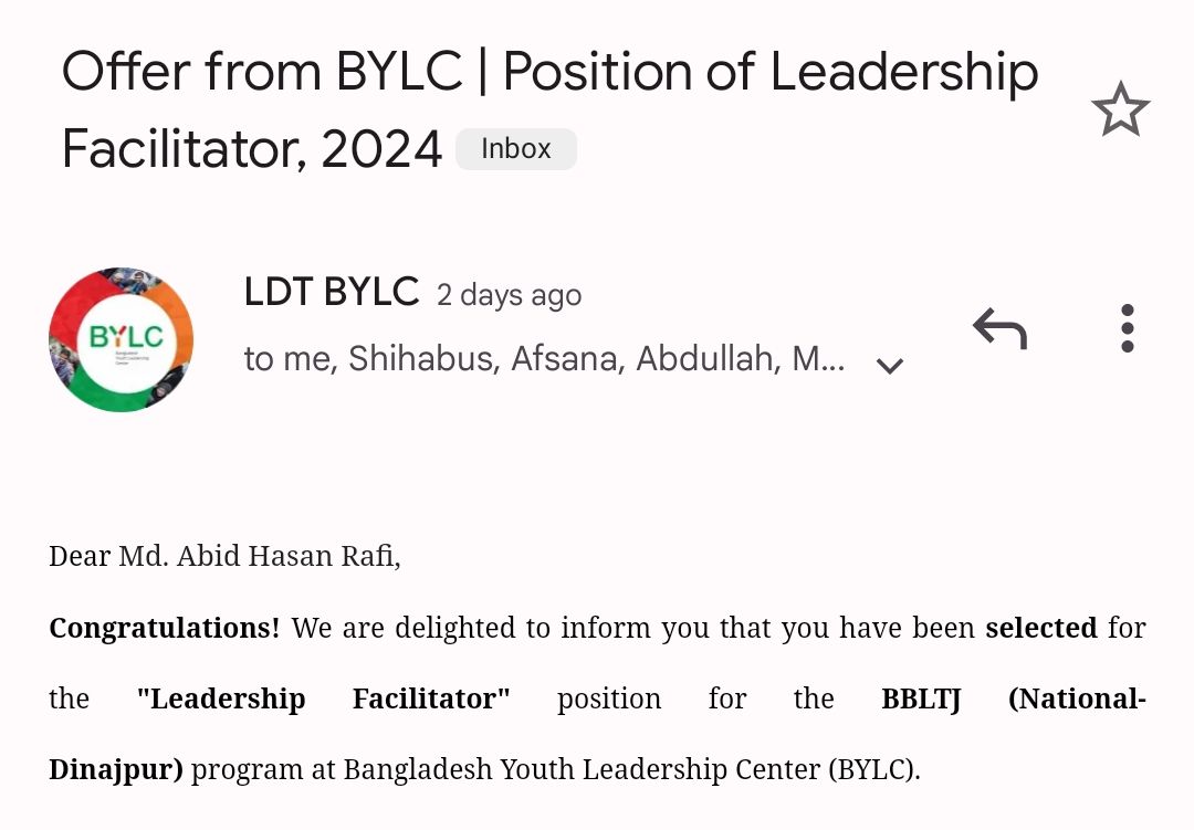 Md. Abid Hasan Rafi on LinkedIn: #leadership #youthdevelopment #bylc ... Md. Abid Hasan Rafi on LinkedIn: #leadership #youthdevelopment #bylc ...