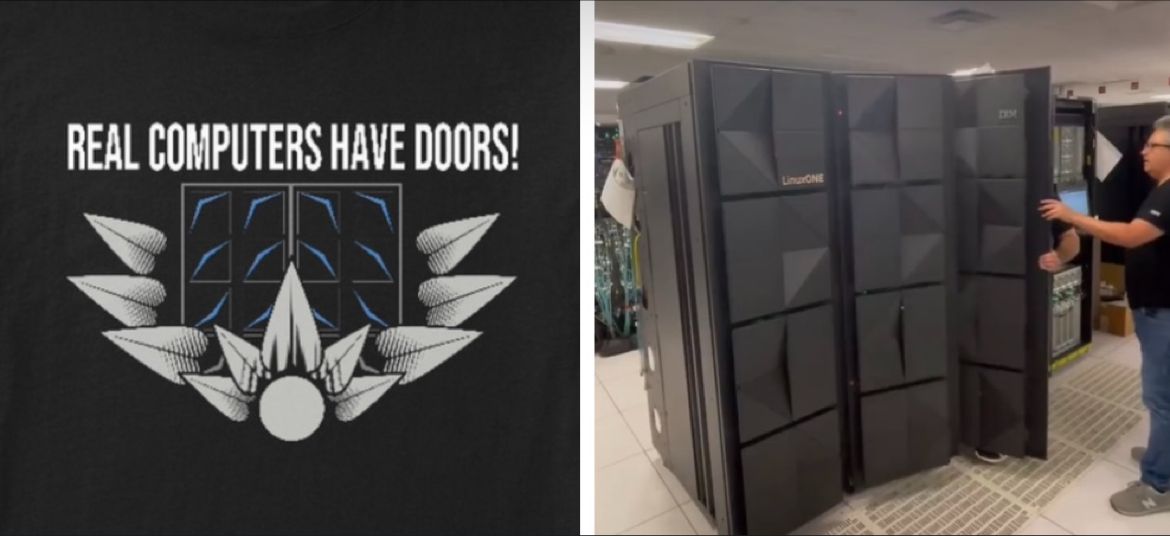 Bob Thomas on LinkedIn: Real computers have doors: Mainframes still ... Bob Thomas on LinkedIn: Real computers have doors: Mainframes still ...