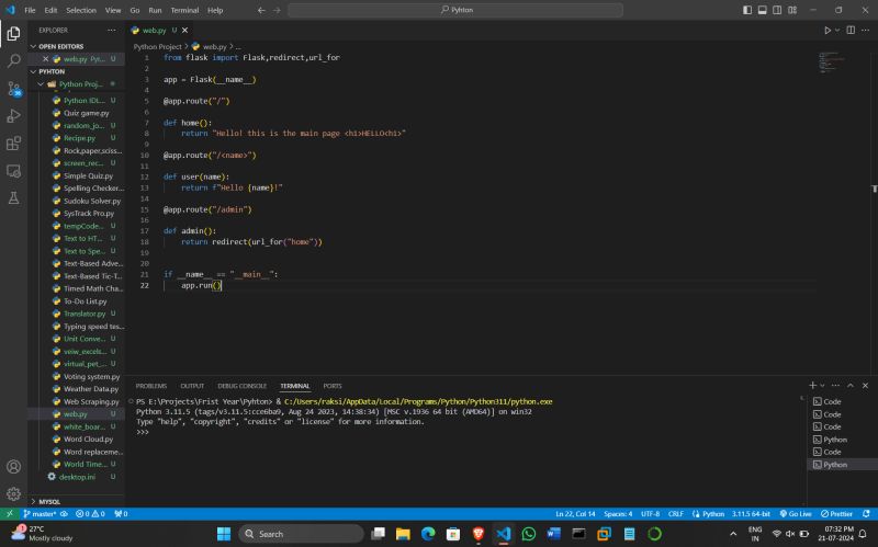 Raksith S S on LinkedIn: #flask #python #webdevelopment #github # ... Raksith S S on LinkedIn: #flask #python #webdevelopment #github # ...
