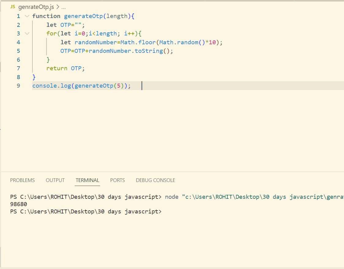 Rohit Sharma on LinkedIn: day 11/30 days of java script, Today i solved ... Rohit Sharma on LinkedIn: day 11/30 days of java script, Today i solved ...