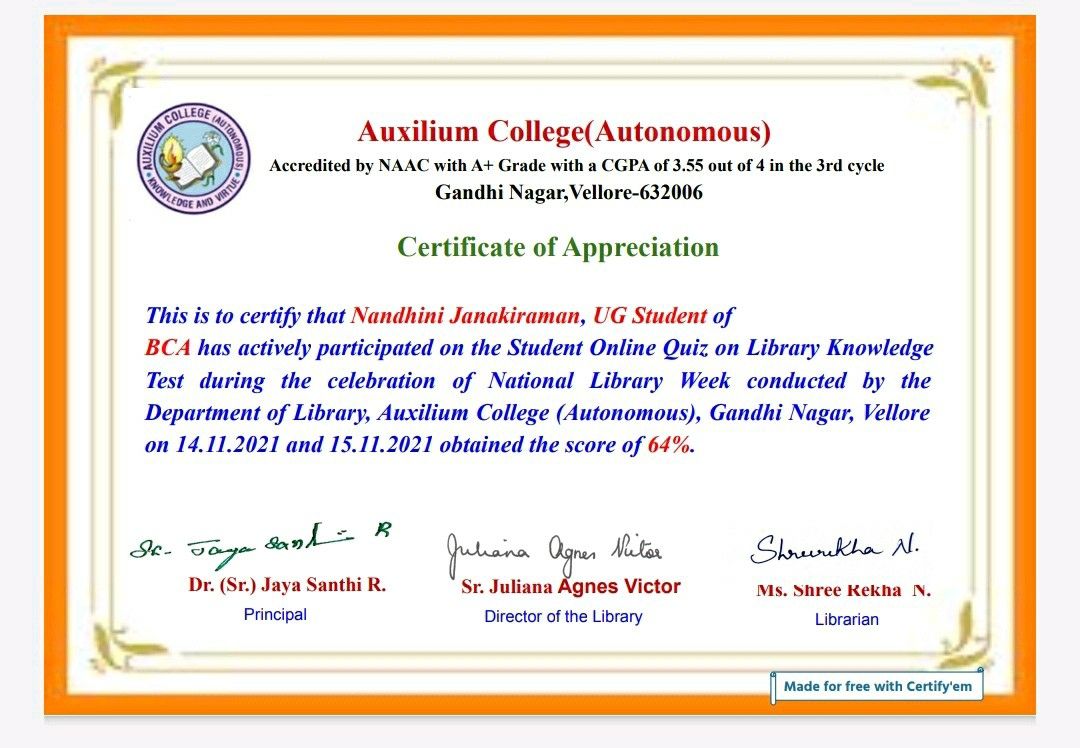 Nandhini J on LinkedIn: I am delighted to announce that I have ... Nandhini J on LinkedIn: I am delighted to announce that I have ...