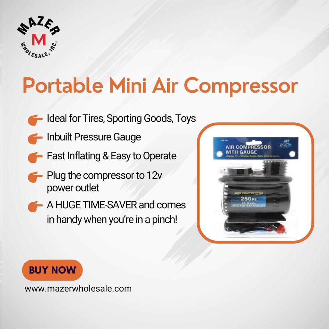 Mazer Wholesale, Inc. on LinkedIn: #aircompressor #portable # ... Mazer Wholesale, Inc. on LinkedIn: #aircompressor #portable # ...