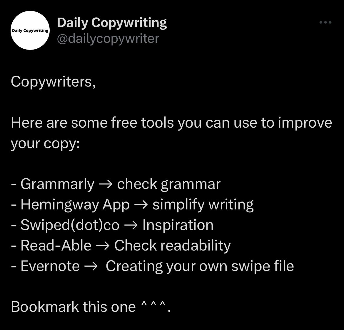 Daily Copywriting on LinkedIn: Copywriters, Here are some free tools ... Daily Copywriting on LinkedIn: Copywriters, Here are some free tools ...