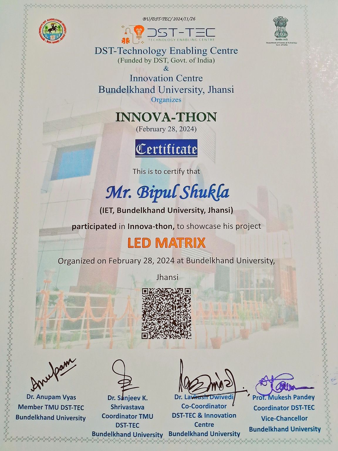 Bipul Shukla on LinkedIn: #innovathon #hardware_project #led_matrix # ... Bipul Shukla on LinkedIn: #innovathon #hardware_project #led_matrix # ...
