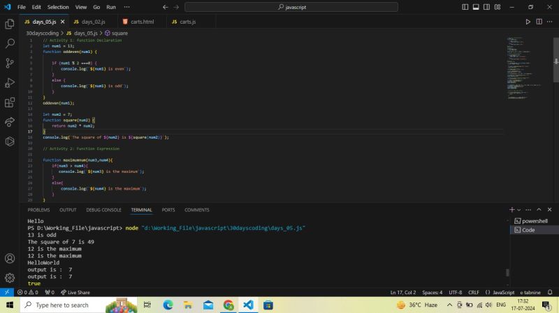 Rita Kumari on LinkedIn: #30daysjavascript #hitesh #javascript # ... Rita Kumari on LinkedIn: #30daysjavascript #hitesh #javascript # ...