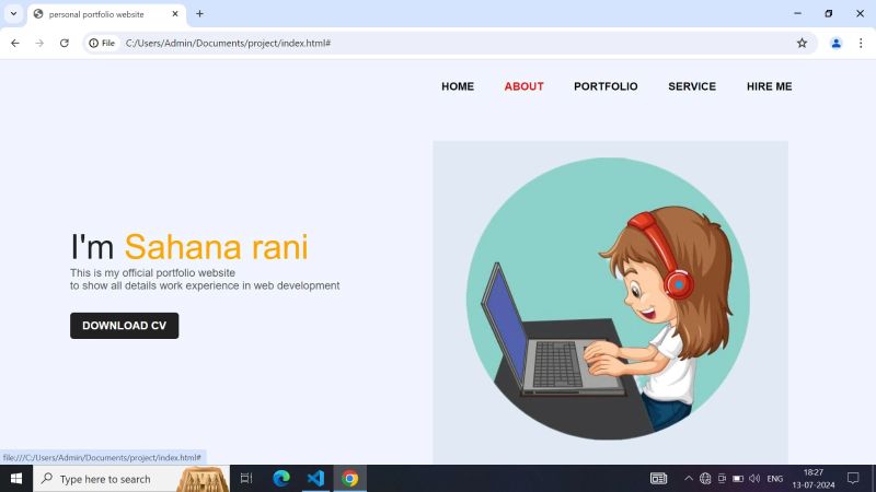 Sahana Rani C on LinkedIn: #html #css #portfolio #webdevelopment # ... Sahana Rani C on LinkedIn: #html #css #portfolio #webdevelopment # ...