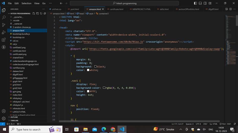 HITESH YADAV on LinkedIn: Completed task amazon clone given by Skill ... HITESH YADAV on LinkedIn: Completed task amazon clone given by Skill ...