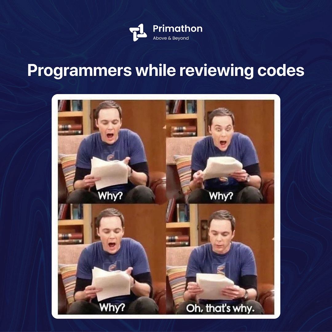 Primathon on LinkedIn: #developers #programminglife #codeproblems # ... Primathon on LinkedIn: #developers #programminglife #codeproblems # ...