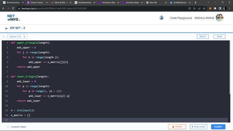 Midhulamani Srinivasan on LinkedIn: #day1 #python #pythonprogramming # ... Midhulamani Srinivasan on LinkedIn: #day1 #python #pythonprogramming # ...