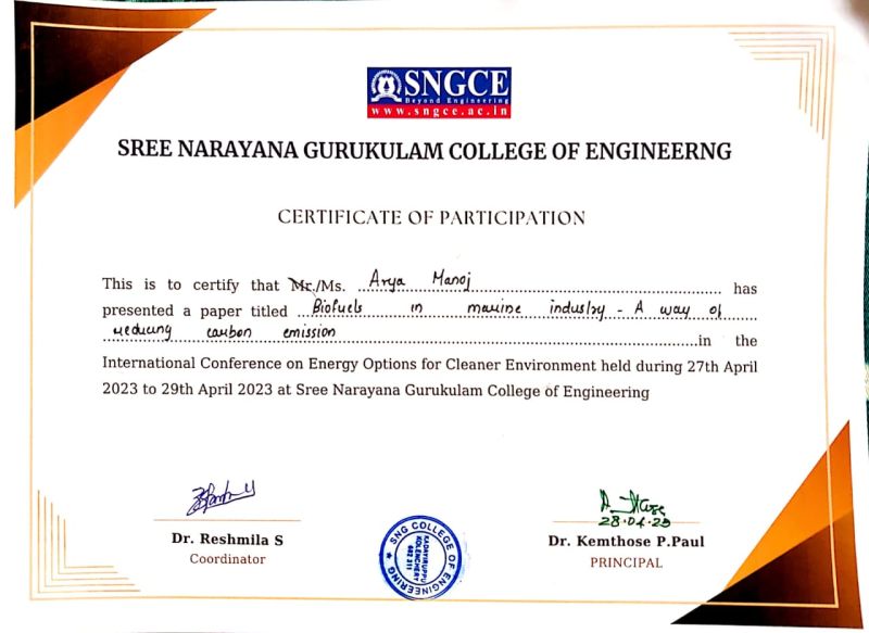 Arya Manoj on LinkedIn: I am glad to share that I got the opportunity ... Arya Manoj on LinkedIn: I am glad to share that I got the opportunity ...