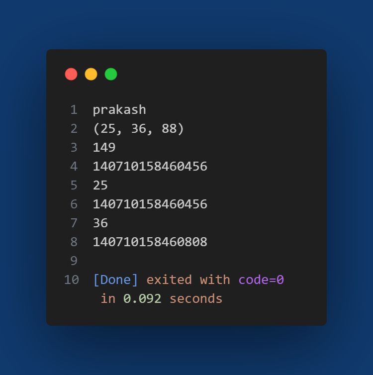 Prakash Raju on LinkedIn: PYTHON, DATA TYPE RESULT Prakash Raju on LinkedIn: PYTHON, DATA TYPE RESULT