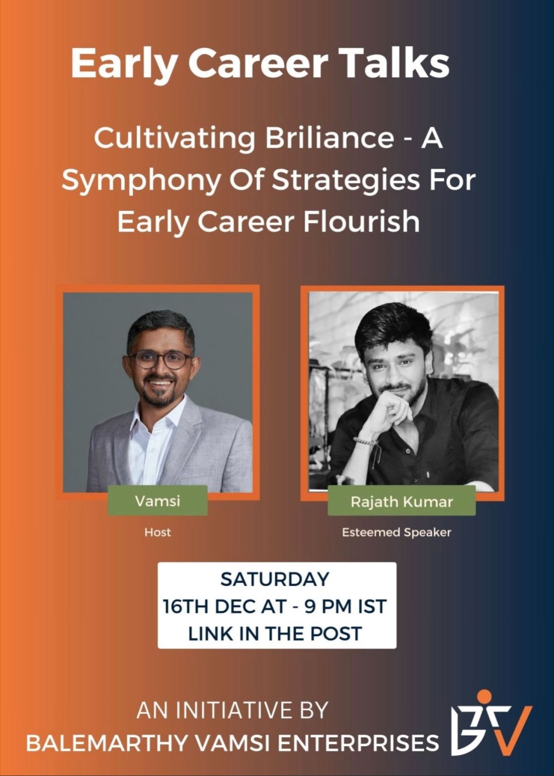 Rajath Kumar on LinkedIn: #earlycareer #earlycareertalks #technology # ... Rajath Kumar on LinkedIn: #earlycareer #earlycareertalks #technology # ...