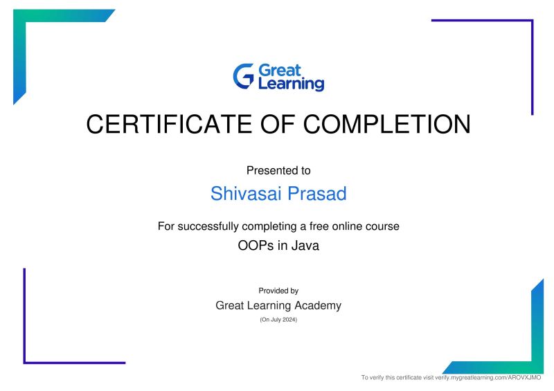 Shivasai Prasad on LinkedIn: #objectorientedprogramming #oop # ... Shivasai Prasad on LinkedIn: #objectorientedprogramming #oop # ...