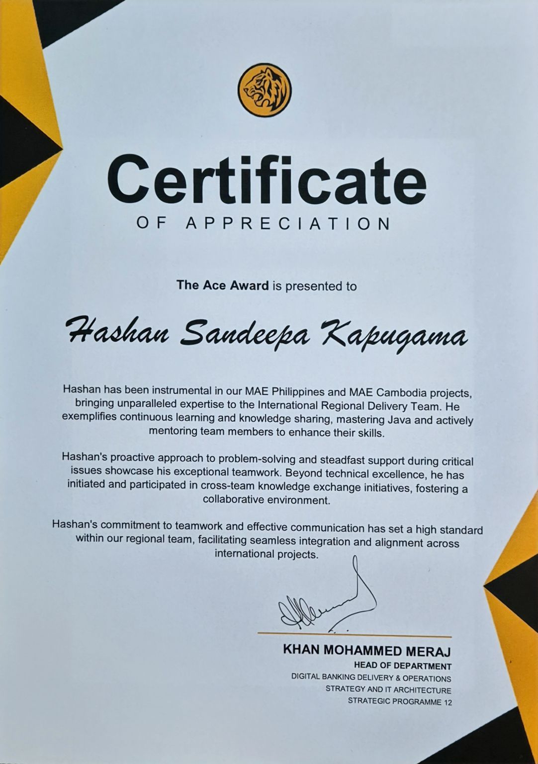 Hashan Sandeepa on LinkedIn: #maybank #dbdo #appreciationaward | 36 ... Hashan Sandeepa on LinkedIn: #maybank #dbdo #appreciationaward | 36 ...