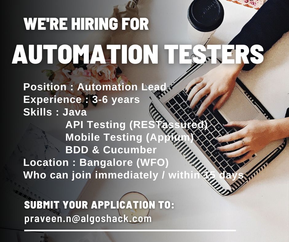 Praveen Narayan on LinkedIn: #qa #qaengineer #automation #apitesting # ... Praveen Narayan on LinkedIn: #qa #qaengineer #automation #apitesting # ...