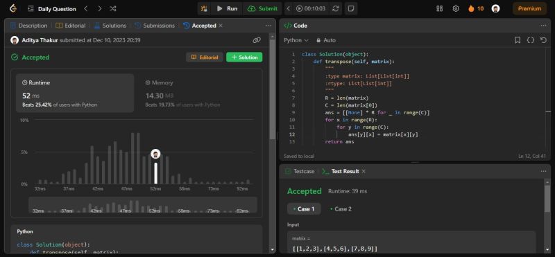 ADITYA THAKUR on LinkedIn: 🌟 LeetCode Challenge Day 10 Update! 🌟 ... ADITYA THAKUR on LinkedIn: 🌟 LeetCode Challenge Day 10 Update! 🌟 ...