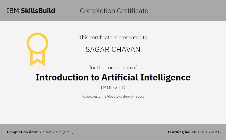 SAGAR K CHAVAN on LinkedIn: #ai #artificialintelligence #ibm # ... SAGAR K CHAVAN on LinkedIn: #ai #artificialintelligence #ibm # ...