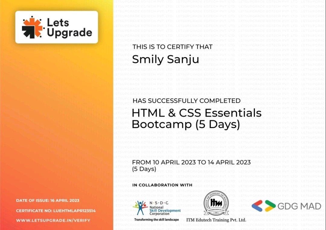 Sandhya Rani on LinkedIn: #learning #connections #html #css Sandhya Rani on LinkedIn: #learning #connections #html #css