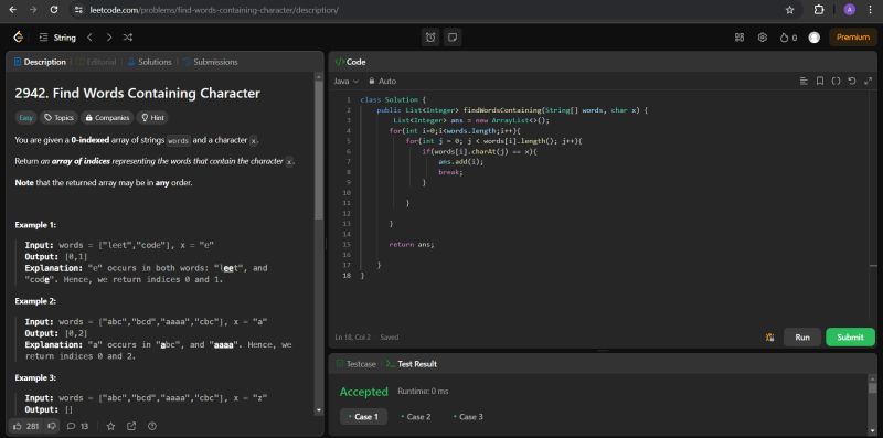 Arushi Garg on LinkedIn: #75dayschallenge #leetcode #algorithm Arushi Garg on LinkedIn: #75dayschallenge #leetcode #algorithm