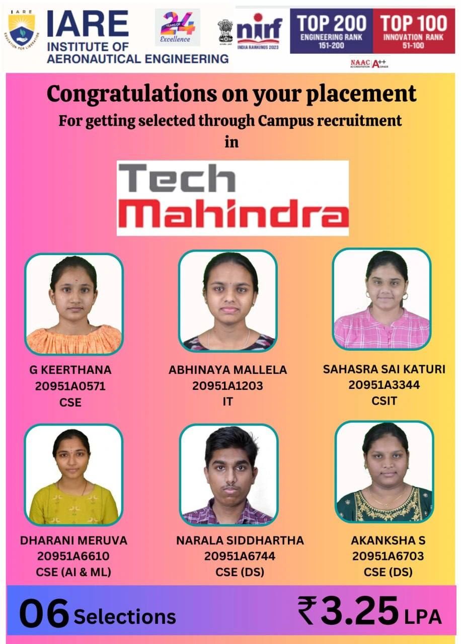 INSTITUTE OF AERONAUTICAL ENGINEERING on LinkedIn: MARRI RAJASEKHAR REDDY INSTITUTE OF AERONAUTICAL ENGINEERING on LinkedIn: MARRI RAJASEKHAR REDDY