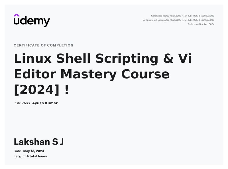 Lakshan S J on LinkedIn: #linux #shellscripting #vieditor #commandlinehero Lakshan S J on LinkedIn: #linux #shellscripting #vieditor #commandlinehero