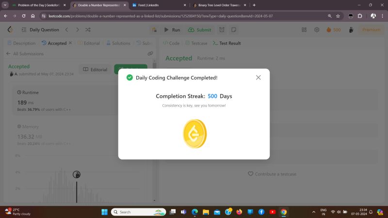 Akash Saurabh on LinkedIn: #leetcode #consistency #dsa #codingjourney # ... Akash Saurabh on LinkedIn: #leetcode #consistency #dsa #codingjourney # ...