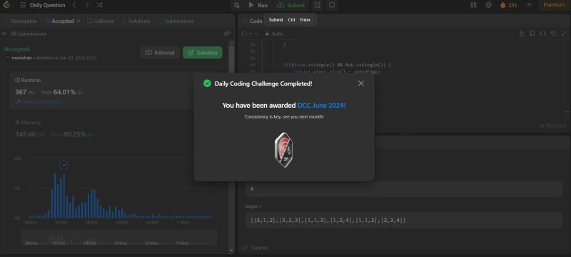 Manish De on LinkedIn: #leetcode #codingchallenge #dailycoding # ... Manish De on LinkedIn: #leetcode #codingchallenge #dailycoding # ...
