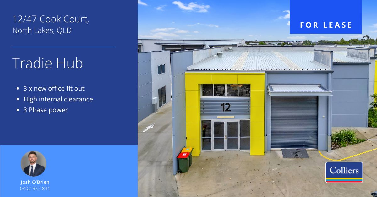 Josh O'Brien on LinkedIn: #lease #warehouse #storage #trade #industrial ... Josh O'Brien on LinkedIn: #lease #warehouse #storage #trade #industrial ...