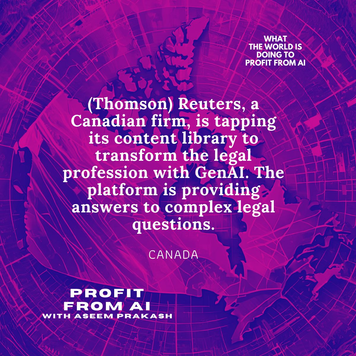 Aseem Prakash on LinkedIn: #genai #profitfromai #canada Aseem Prakash on LinkedIn: #genai #profitfromai #canada