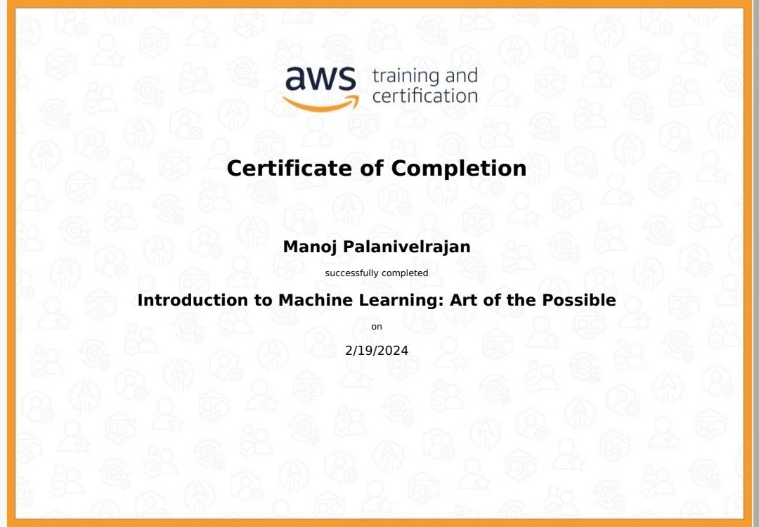 Manoj Palanivelrajan on LinkedIn: Manoj Palanivelrajan on LinkedIn: