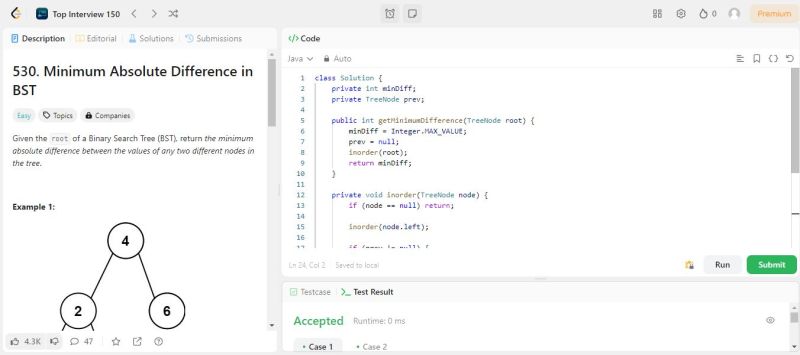 BALAJI P on LinkedIn: #leetcode BALAJI P on LinkedIn: #leetcode
