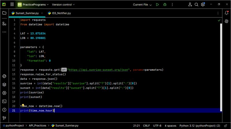 Yashika Kannan on LinkedIn: #pythonprogramming #api #codingchallenge # ... Yashika Kannan on LinkedIn: #pythonprogramming #api #codingchallenge # ...