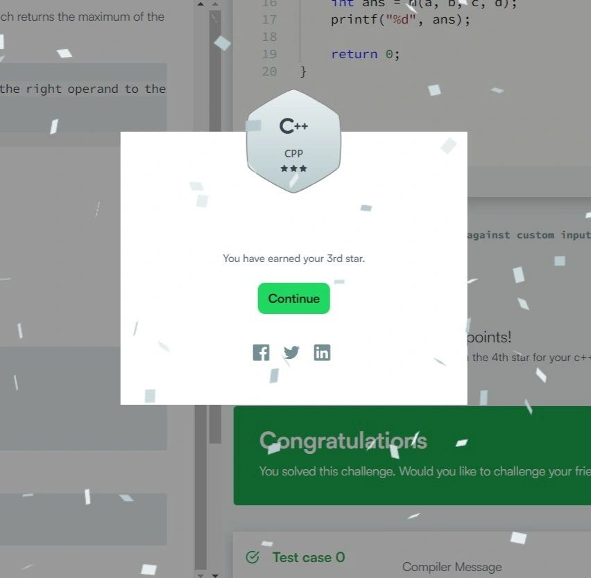 Deepanshu Shukla on LinkedIn: #programming #cpp #hackerrank # ... Deepanshu Shukla on LinkedIn: #programming #cpp #hackerrank # ...