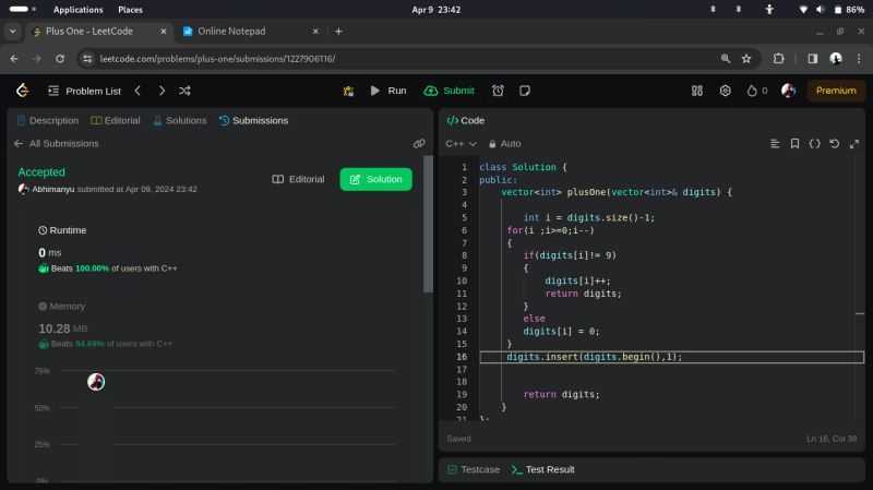Abhimanyu Sharma on LinkedIn: #day10 #leetcode #c #dsa #programing # ... Abhimanyu Sharma on LinkedIn: #day10 #leetcode #c #dsa #programing # ...
