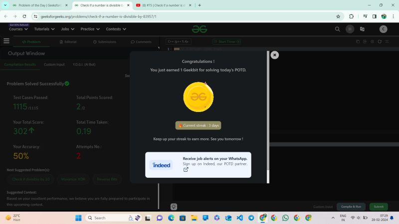 Chaitanya Emani on LinkedIn: #potd #dailycoding #dailychallenge #gfg # ... Chaitanya Emani on LinkedIn: #potd #dailycoding #dailychallenge #gfg # ...