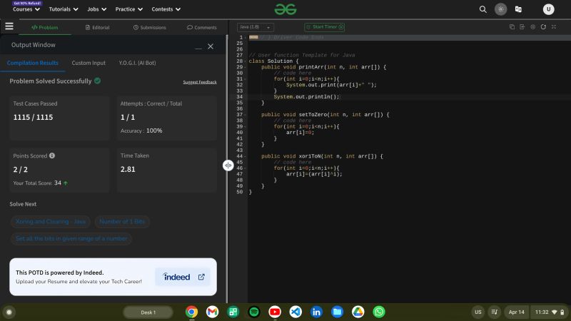 Usmaan Ansari on LinkedIn: #100daysofcode #java #dsa #gfg #logic # ... Usmaan Ansari on LinkedIn: #100daysofcode #java #dsa #gfg #logic # ...