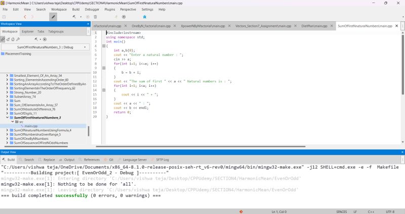 VISHWA TEJA BANDAMEEDI on LinkedIn: #100daysofcoding #programming #cpp ... VISHWA TEJA BANDAMEEDI on LinkedIn: #100daysofcoding #programming #cpp ...