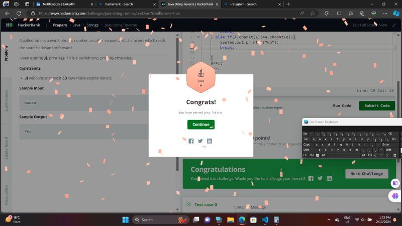 Aditya Bakshi on LinkedIn: First badge in Java because of ma'am she is ... Aditya Bakshi on LinkedIn: First badge in Java because of ma'am she is ...