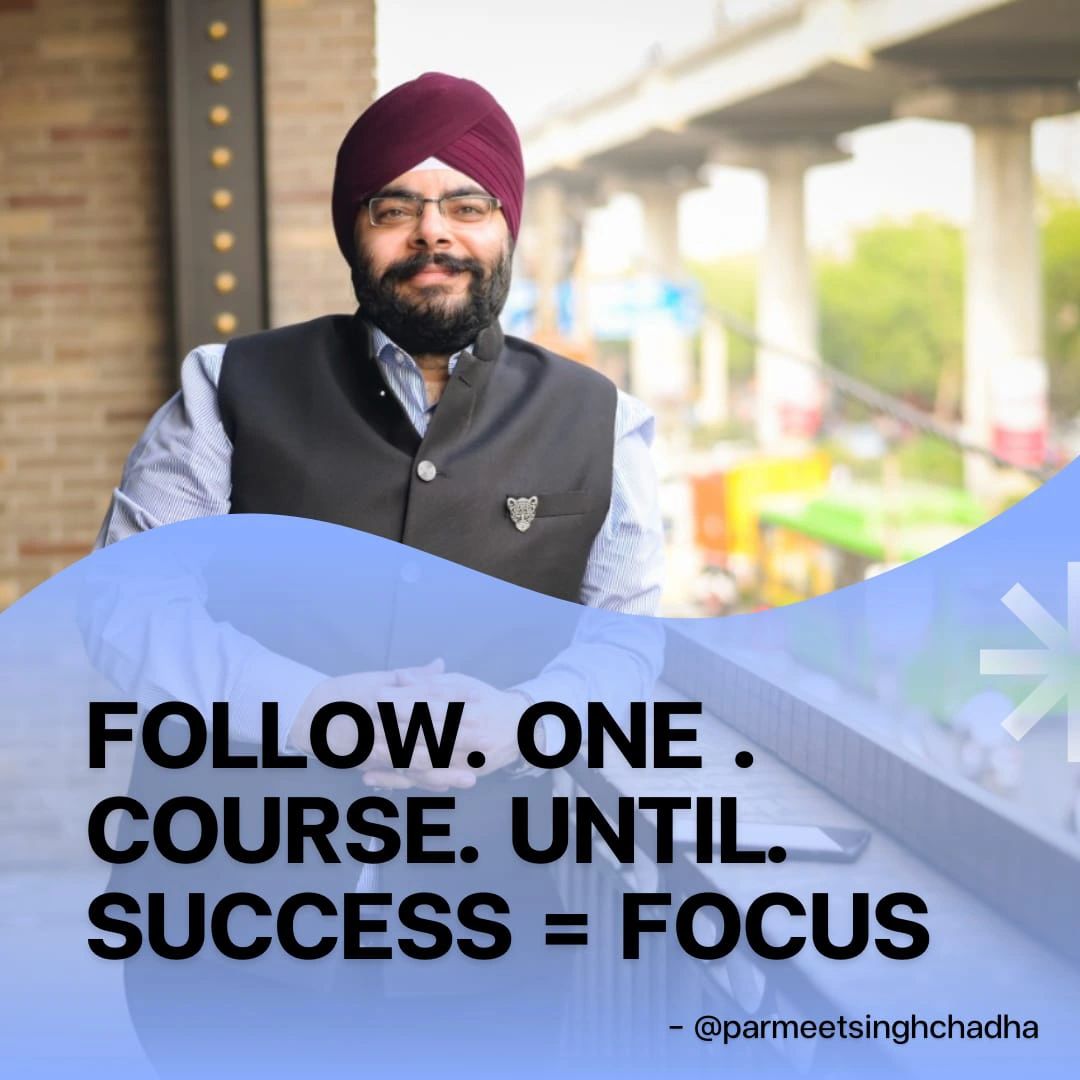 Parmeet Singh Chadha posted on LinkedIn Parmeet Singh Chadha posted on LinkedIn