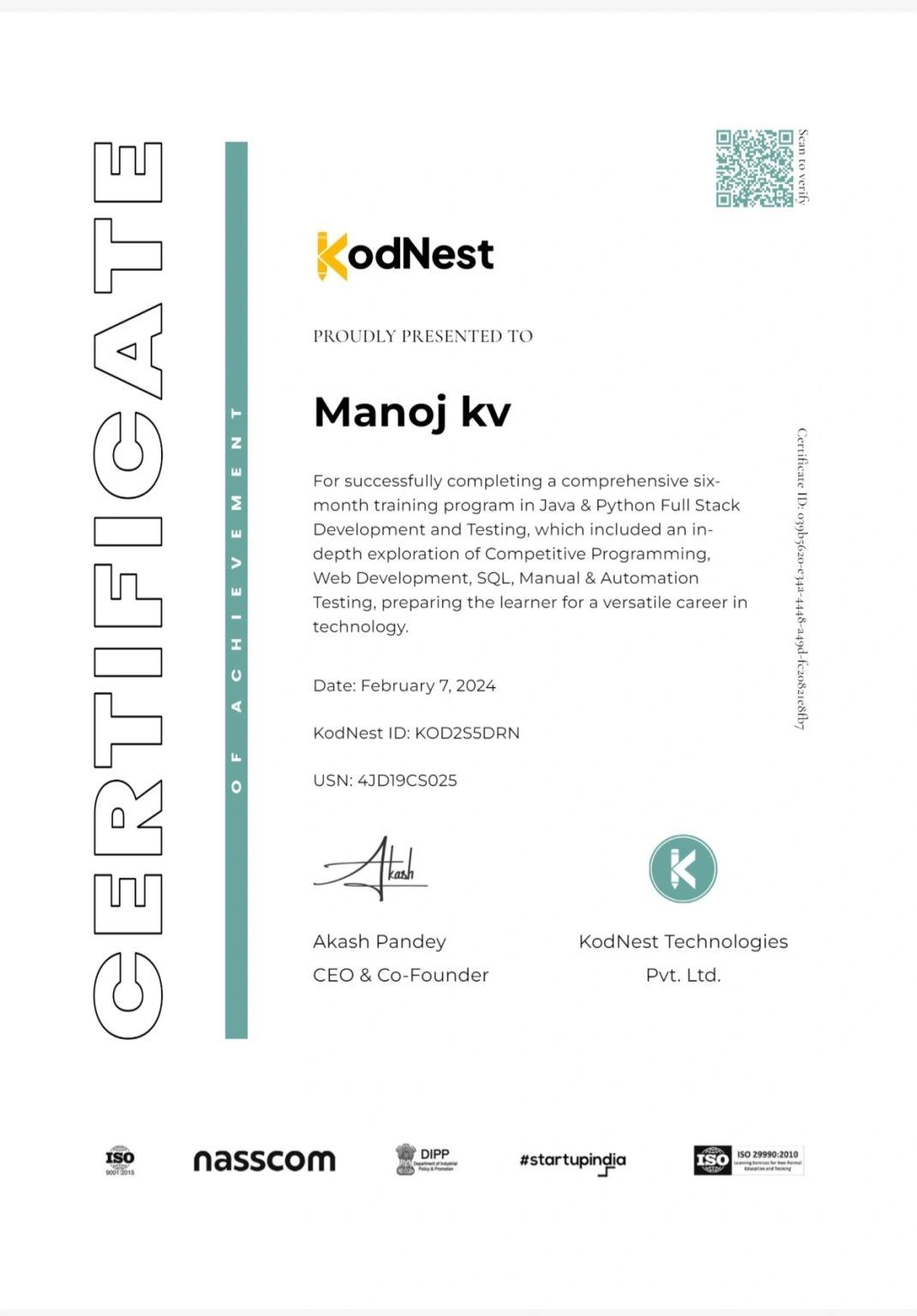 MANOJ KV on LinkedIn: #fullstackdeveloper #coding MANOJ KV on LinkedIn: #fullstackdeveloper #coding