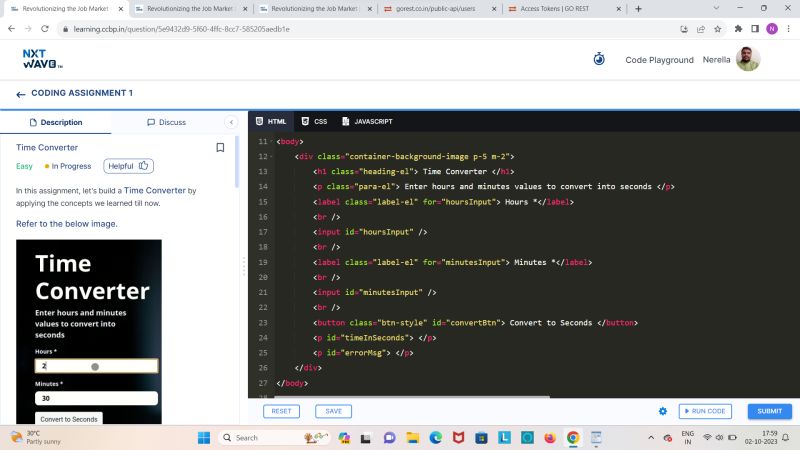 Ajay Nerella on LinkedIn: #javascript #nxtwave #nxtwaveteam # ... Ajay Nerella on LinkedIn: #javascript #nxtwave #nxtwaveteam # ...