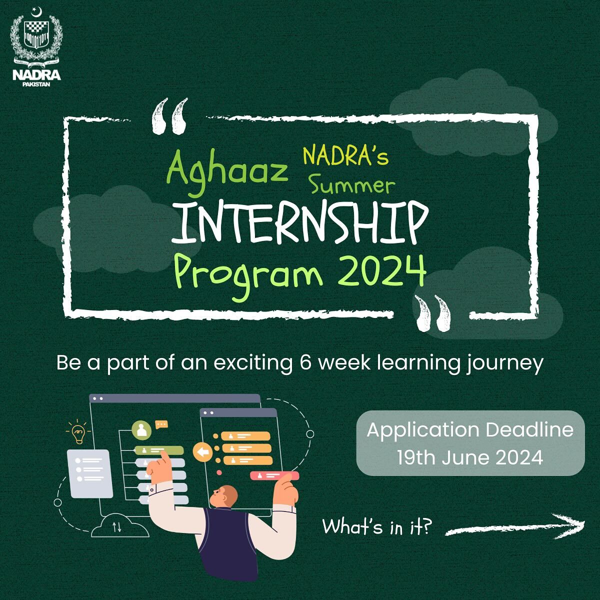 Muhib Ajaz on LinkedIn: #aghaaz #nadra #internshipprogram # ... Muhib Ajaz on LinkedIn: #aghaaz #nadra #internshipprogram # ...